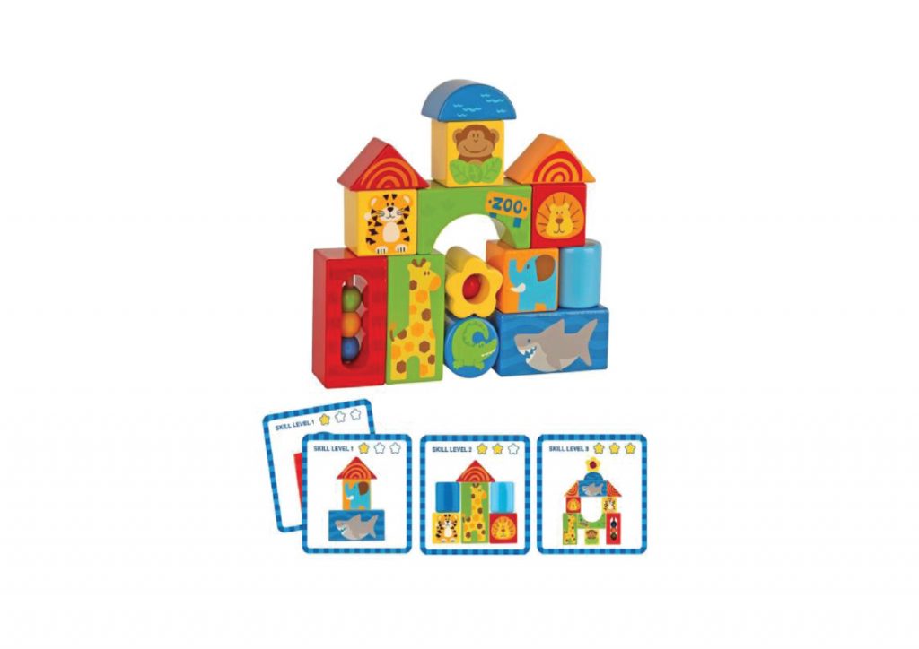 Wooden Blocks - Zoo - Child Quip